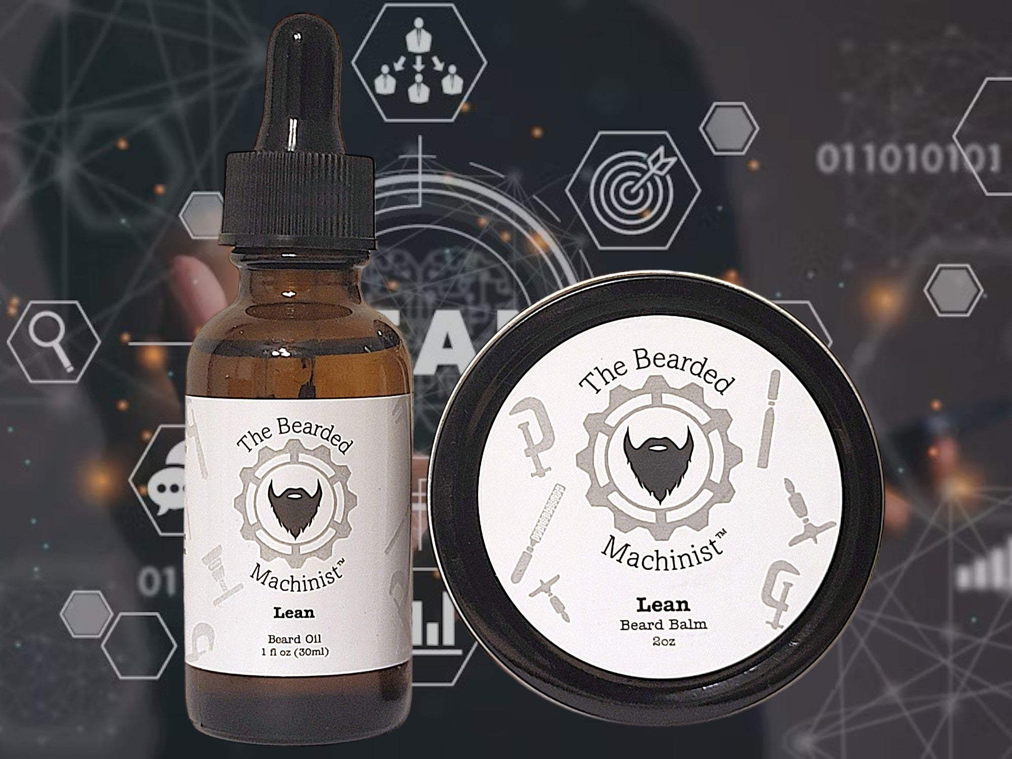 Lean Oil/Balm Combo – The Bearded Machinist