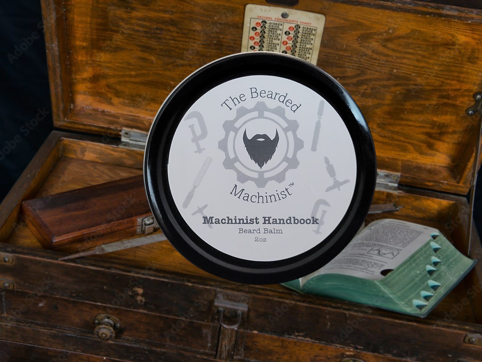 Machinist Handbook Beard Balm – The Bearded Machinist